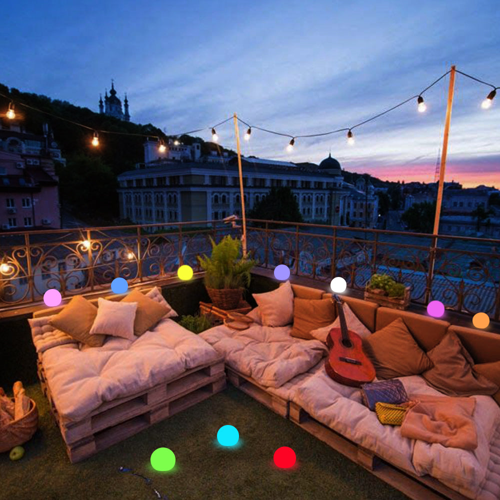 6, 8, 12 inches LED Ball Light, Beautiful led sphere lamp for home ...