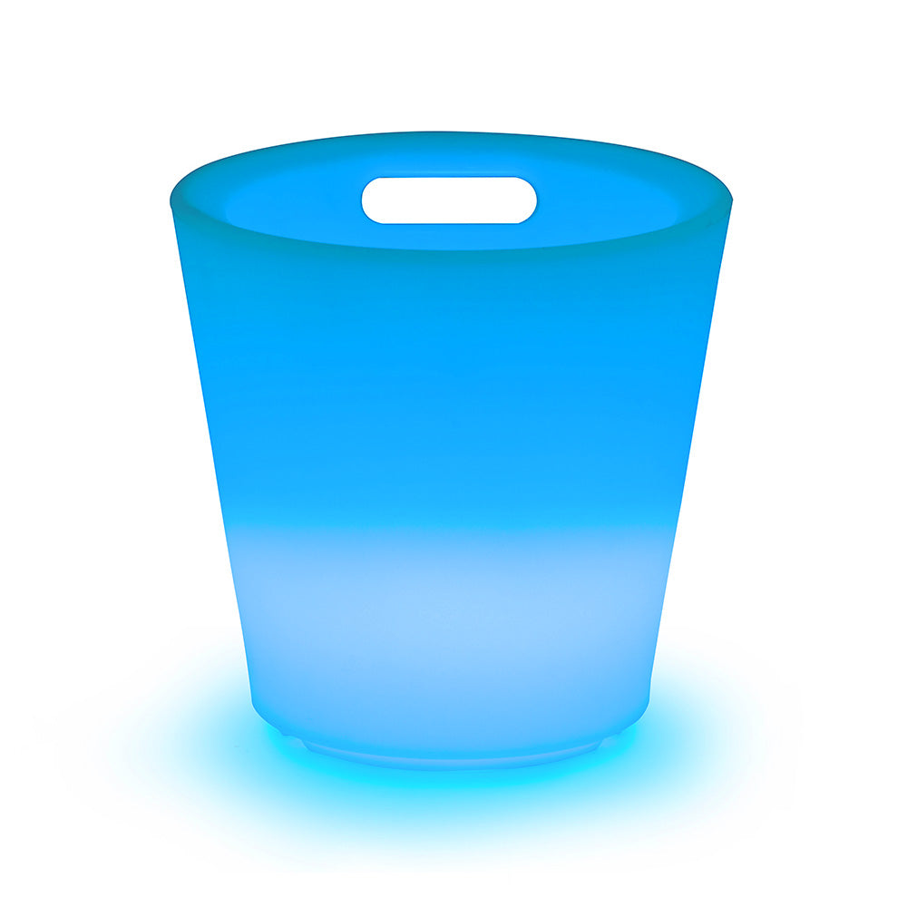 12-inch LED Ice Cooler Bucket with Handles for bar party evernt – LOFTEK